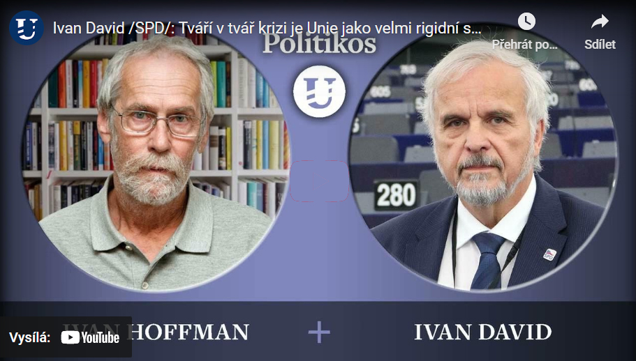 Ivan Hoffman hovoří s Ivanem David | MUDr. Ivan David, CSc.